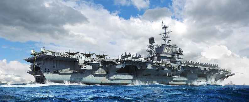 TRUMPETER 1/700 USS John F Kennedy CV67 Aircraft Carrier – Tammies Hobbies