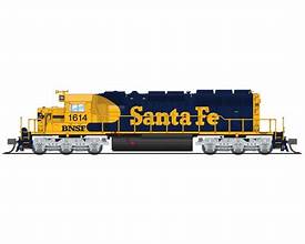 BROADWAY LIMITED N (DCC and Sound) EMD SD40-2BNSF 1614 ATSF Patch ...