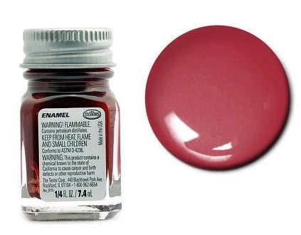 TESTORS 1/4oz. Bottle Finishing Enamel Red Metal Flake – Tammies Hobbies