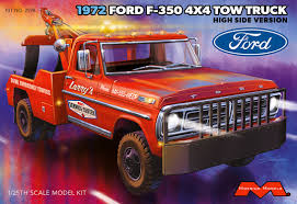 MOEBIUS 1/25 1972 Ford F350 4x4 High Side Wrecker – Tammies Hobbies