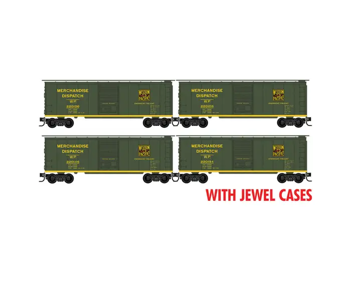 MICRO TRAINS N Western Pacific 4-Car Runner Pack #233 – Tammies Hobbies