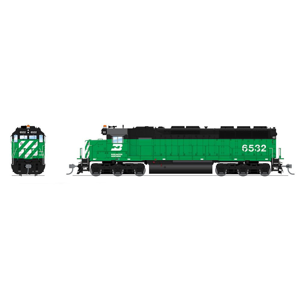 HO EMD SD45 DCC/SOUND BN #6538 – Tammies Hobbies