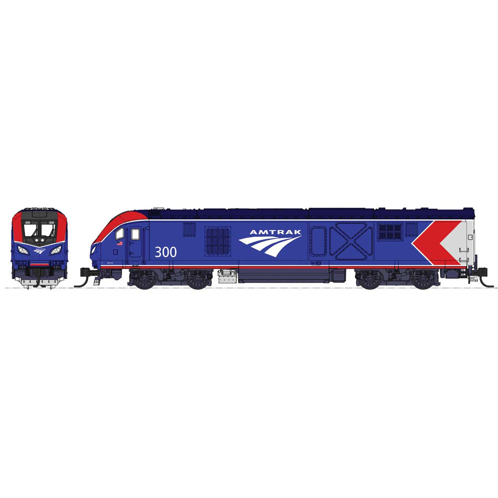 N SIEMENS ALC-42 CHARGER DCC/SOUND AMTRAK VI #300 – Tammies Hobbies